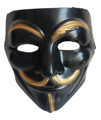 Buy Salvus APP SOLUTIONS Plastic made V for Vendetta Comic Anonymous ...
