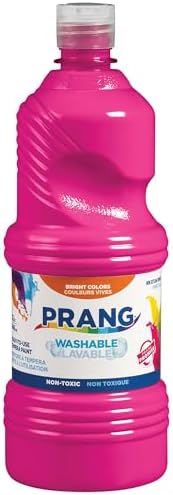 Prang Ready-to-Use Washable Tempera Paint, 32-Ounce Bottle, Yellow ...
