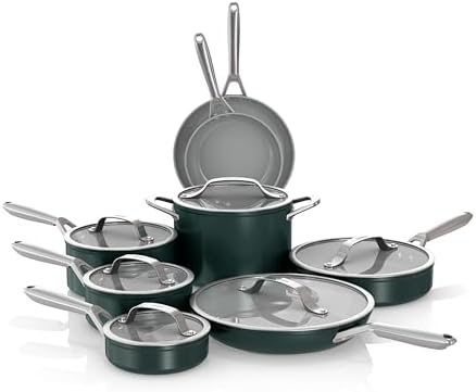 Amazon.com: Ninja NeverStick Ceramic Pro 14-Piece Cookware Set, Non ...