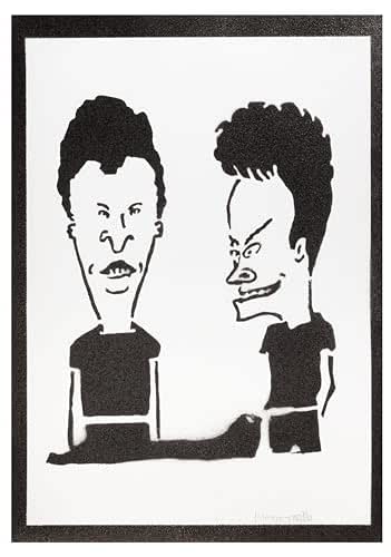 moreno-mata Real Handmade Graffiti Beavis and Butt... TV Series Poster ...