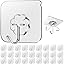 Amazon.com: Lahedomege 28 Pack Sticky Hooks for Hanging Heavy Duty ...