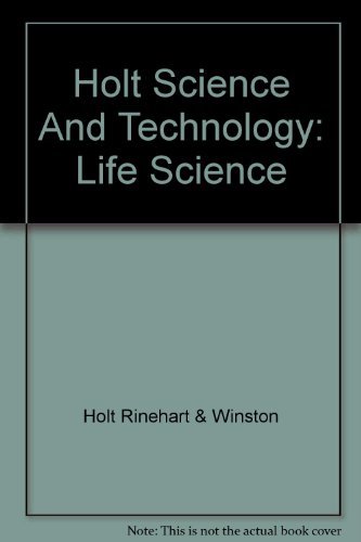 Holt Science And Technology: Life Science: 9780030455629: Textbooks ...