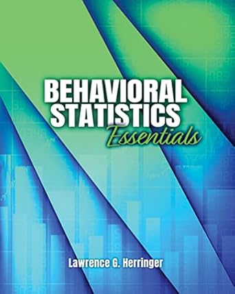 Buy Behavioral Statistics Essentials Book Online at Low Prices in India | Behavioral Statistics ...