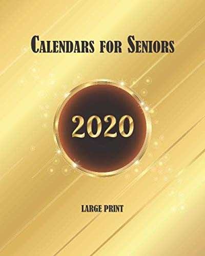 Amazon.com: Large Print Calendars for Seniors: Large Print Calendar ...