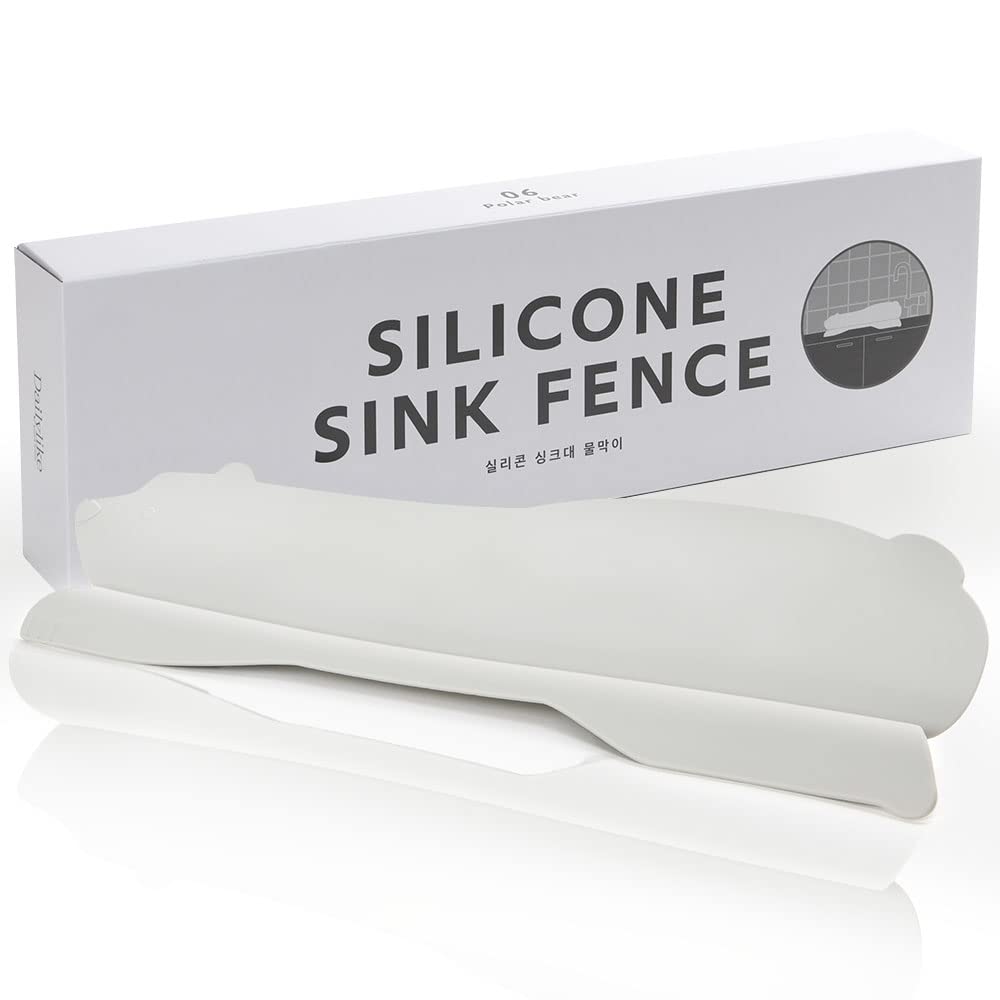 Amazon.com: Dailylike Premium Silicone Water Splash Guard- Long Water ...