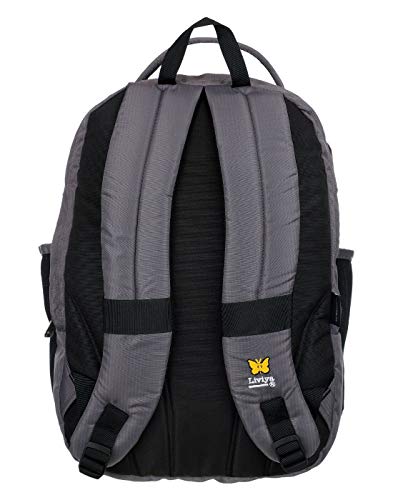 Buy Liviya 39 Litre Comfortable Grey Design Bags for School/College ...