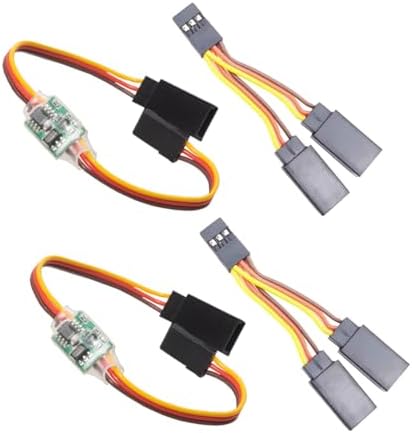 Amazon.com: 4Pcs RC Servo Reverser+Servo Y Harness Splitter Cable for ...