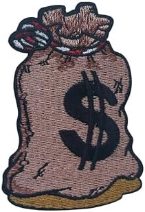 Amazon.com: Embroidered Money Patch, American Cash 100 Dollar Iron On ...