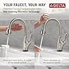 Delta Leland Touchless Kitchen Faucet with Touch Technology, Brushed ...