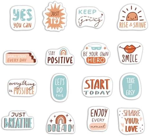 Amazon.com: MATIHAY Funny Magnet 16pcs Phrase Quote Word Inspirational ...