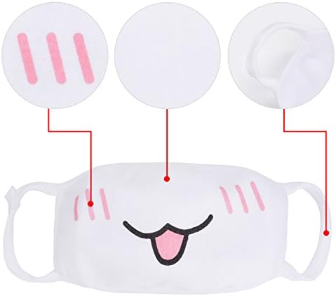 Amazon.com: Mouth Mask,Aniwon 9PCS Cute Anti Dust Cotton Face Mask ...