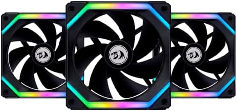 KIT GAMER UNI FAN RGB PRETO COM 3 FANS UF-SL120-3B SI | Amazon.com.br