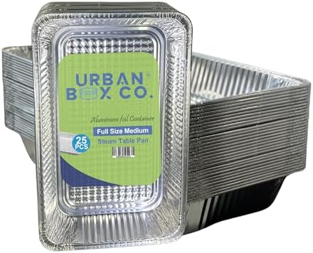 Amazon.com: Urban Box Co. Full Size Medium Aluminum Pans - 21x13 inch ...
