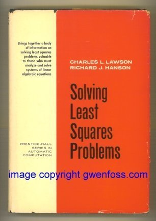 Amazon | Solving Least Squares Problems (Prentice-Hall Series in ...