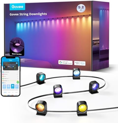 Amazon.com: Govee RGBIC LED Strip Lights 3.28ft Extension with Covers ...