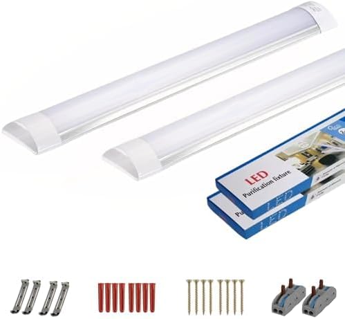 Zig Zag - 4ft LED Light + Inline Lever Connector & Screws, 6500K ...