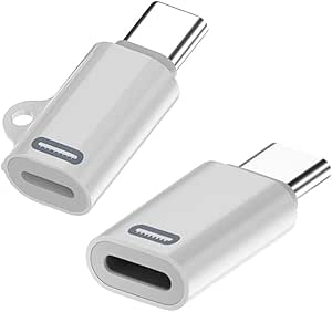 Amazon.com: xiwai 2pcs/Set Type C USB-C Male to 8P Female 480Mbps Data 27W Power Adapter ...