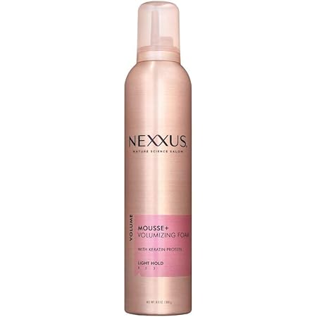 Amazon.com: Nexxus Mousse Plus Volumizing Foam, for Volume,10.6 oz