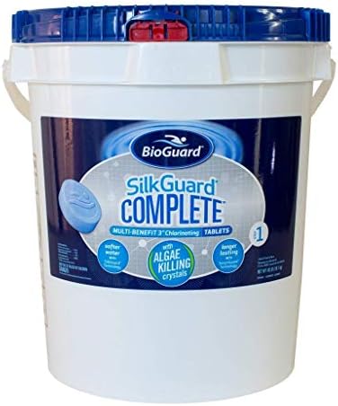 Amazon.com : BioGuard SilkGuard Complete 3 Inch Chlorinating Tablets ...