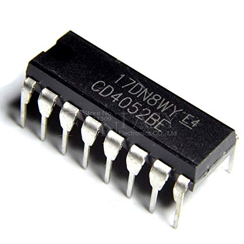 Amazon.com: 1 Piece CD4052BE CD4052 Differential 4-Channel Analog ...