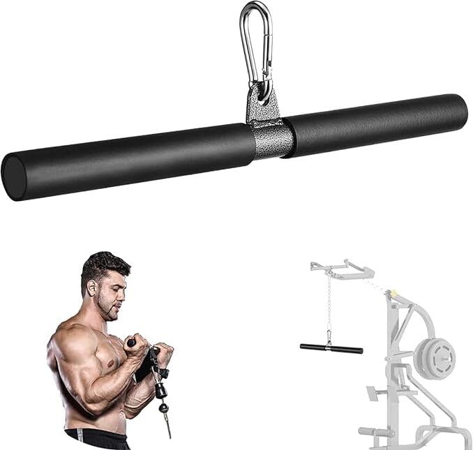 ABSSports Pull Down Rod for Cable Machine Lifting Pulley System Triceps ...