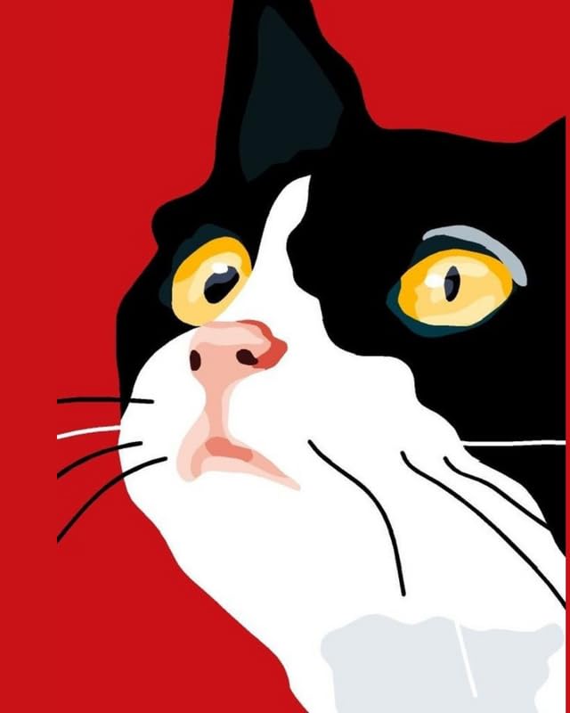 Poster of Cute Cat Posters for Room Wall Decortation, Size - 12 X 18 ...