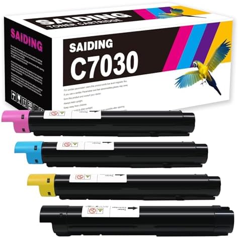 Amazon.com: C7020 /C7025 /C7030 Extra High Capacity Toner Cartridges ...