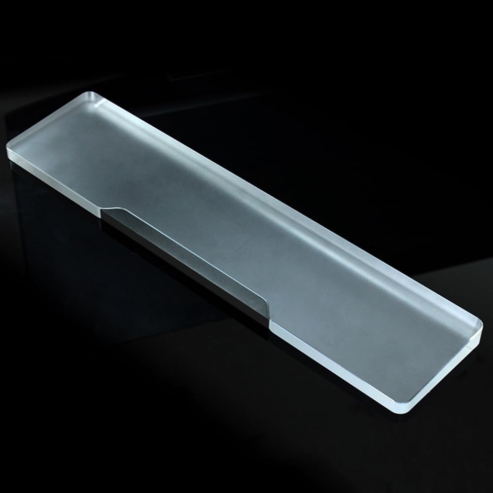 Amazon.com: Custom Keyboard Wrist Rest, Metal + Acrylic Transparent ...