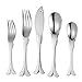 Amazon.com: Supreme Housewares 20-Piece Fish Shaped Flatware Set, 18/8 ...