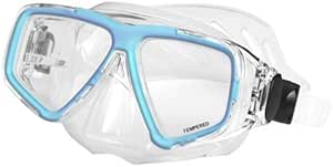Amazon.com : Deep See Clarity Dive Mask - Transparent Aqua : Diving ...