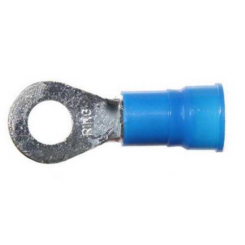 3M Scotchlok Blue Brazed Nylon Brazed Ring Terminal - 1.78 in Length ...