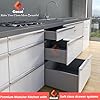 Gosai Tandem Drawer for Modular Kitchen – Soft Close, Heavy Duty Metal ...