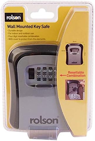 Rolson Wall Mounted Key Safe : Amazon.co.uk: DIY & Tools