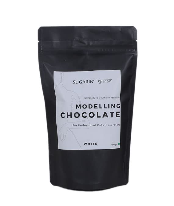 Sugarin Modelling Chocolate, White 400gm : Amazon.in: Grocery & Gourmet ...