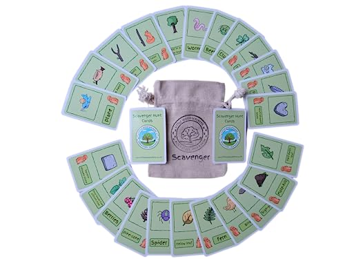 Scavenger Hunt Game for Kids and Families | Outdoor/Nature Themed ...