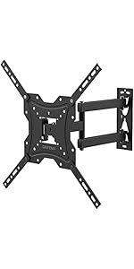 GRIFEMA GB1007-6 Support Mural TV pour 37-82”, Support TV Inclinable ...