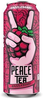 Amazon.com : Peace Tea Cans, 23 fl oz, 12 Pack (Razzleberry) : Grocery ...
