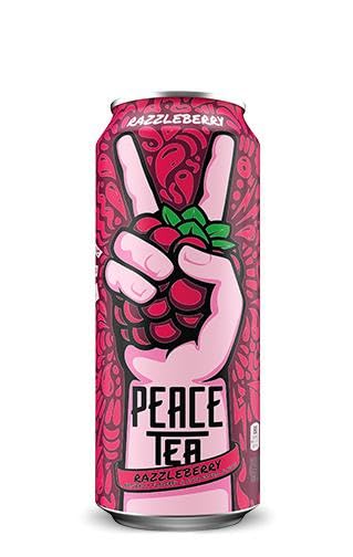 Amazon.com : Peace Tea Cans, 23 fl oz, 12 Pack (Razzleberry ...