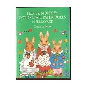 Amazon.com: Flopsy, Mopsy and Cottontail Paper Dolls in Full Color ...