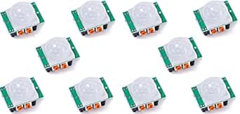 Ds Robotics® HC-SR501 Adjustable IR Pyroelectric Infrared PIR Motion ...