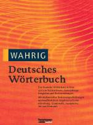 Wahrig Deutsches Worterbuch: Amazon.co.uk: Wahrig, Gerhard ...