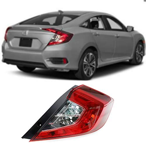 Amazon.com: MotorFansClub Tail Light Rear Outer Lamp Taillight Assembly ...