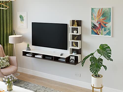 Buy BURLYWORTH Winsen Engineered Wood Tv Unit for Living Room, Set top ...