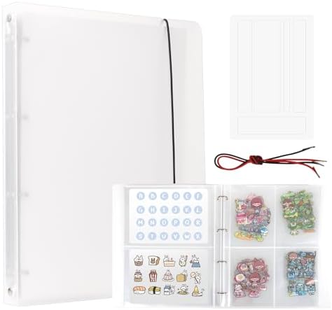 Amazon.com: Disc Bound Sticker Storage and Photo Album with Double ...