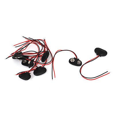 Amazon.com: Wiring Connecting Terminals - 10pcs 2 Wires Leads T Type 9V ...