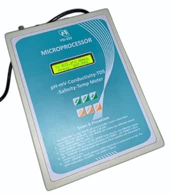 Microprocessor pH Meter with 5 Point Calibration Graphical Display ...