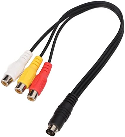 Amazon.com: Video Adapter Cable, S Video 4 Pin Male to Female Connector ...