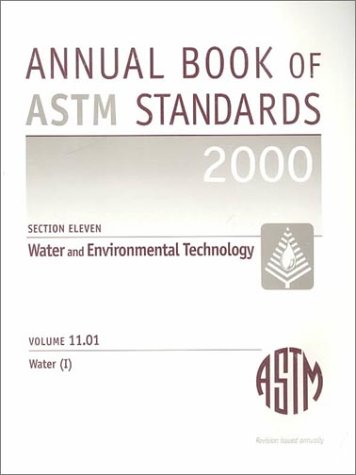 Buy Annual Book of ASTM Standards: Water and Environmental Technology ...