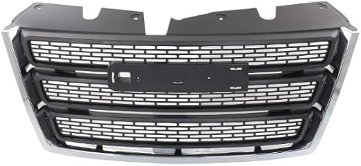 Amazon.com: Fit for Terrain SL SLE SLT 2010-2015 Chrome Front Bumper ...