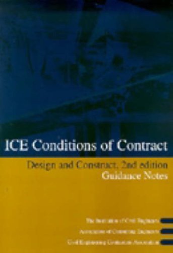 Ice Design and Construct Conditions of Contract: Guidance Notes ...